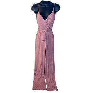 l*space | Pants & Jumpsuits | Lspace Alora Wide Leg Jumpsuit Dusty Rose ...